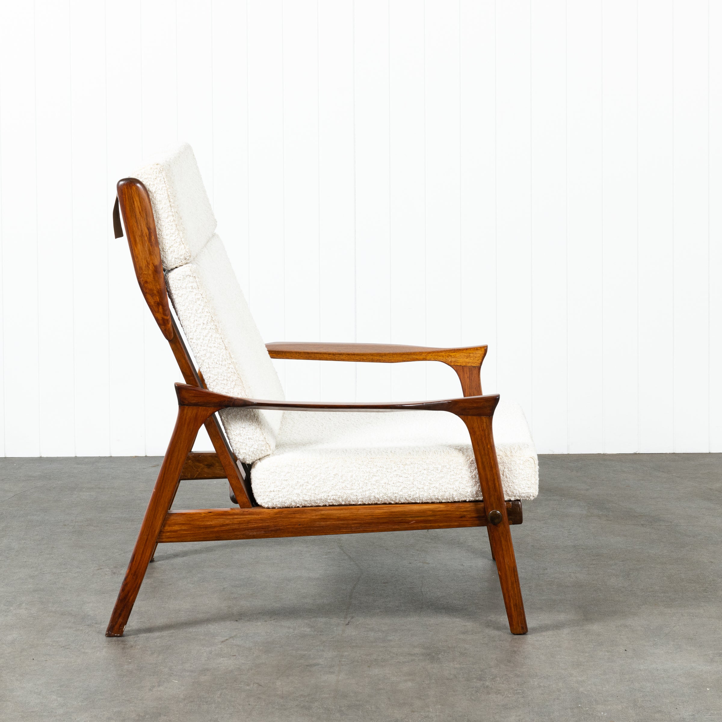 Danish Deluxe Inga Paddle High Back Chair Vogue Vintage